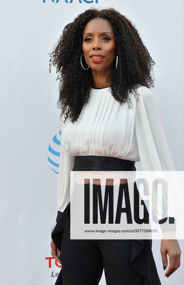Actress Tasha Smith arrives for the 48th NAACP Image Awards at the ...