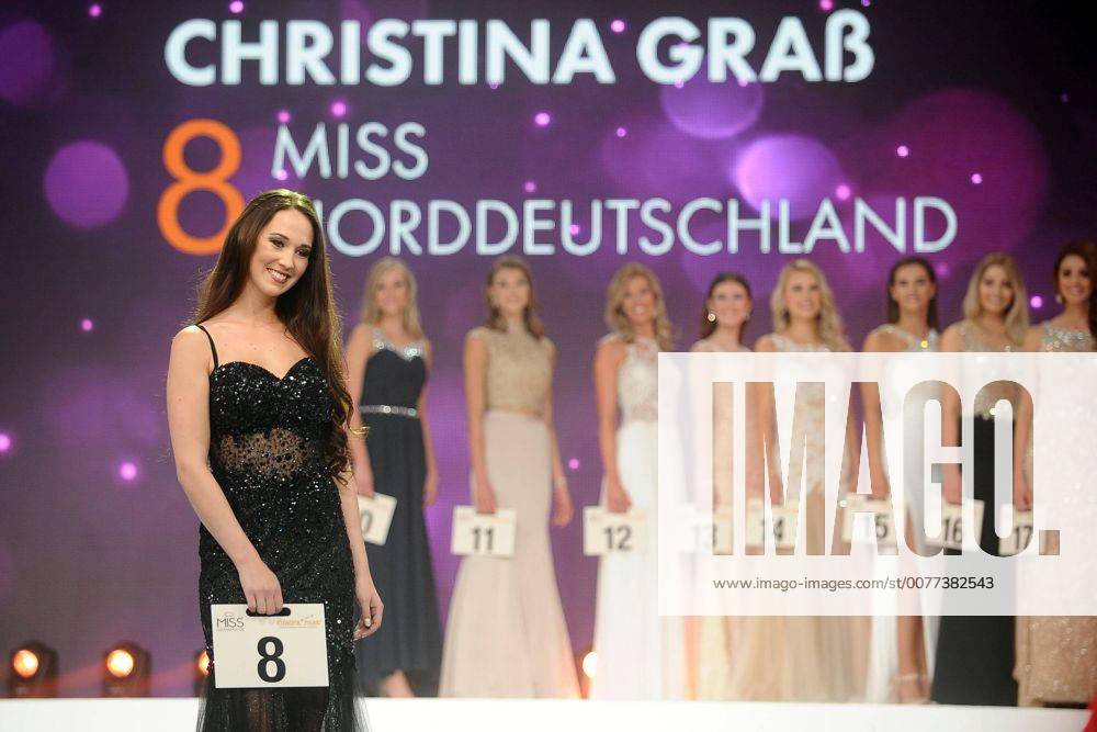 Miss Germany 2017. Die amtierende Miss Norddeutschland, Christina Graß ...