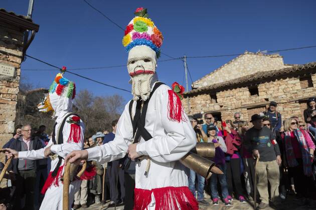 Spain: Almiruete Botarga Botargas & Mascaritas is a popular celebration ...