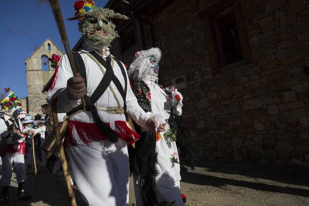 Spain: Almiruete Botarga Botargas & Mascaritas is a popular celebration ...