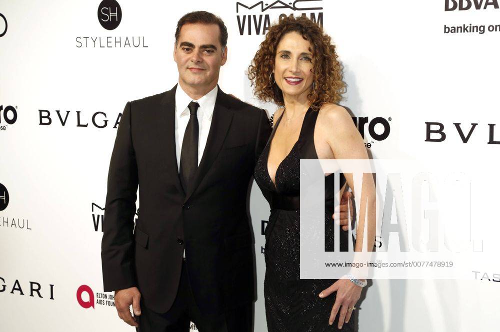 Melina Kanakaredes and her husband Peter Constantinides attend the 25th ...