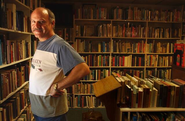 Ronald J. Ballou owner of Bookman has run a rare and used book store in ...