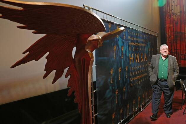 MOSCOW, RUSSIA - : Nika founder and artistic director Yuli Gusman at a ...