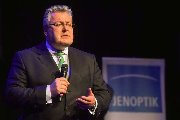 Dr. Michael Mertin anlässlich einer Pressekonferenz in