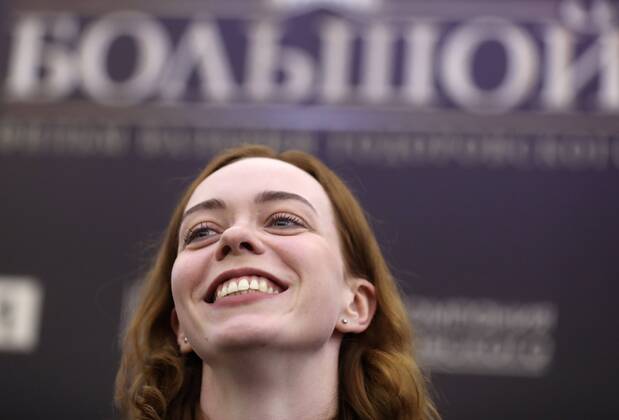 MOSCOW, RUSSIA - : Margarita Simonova, principal dancer of Warsaw s ...