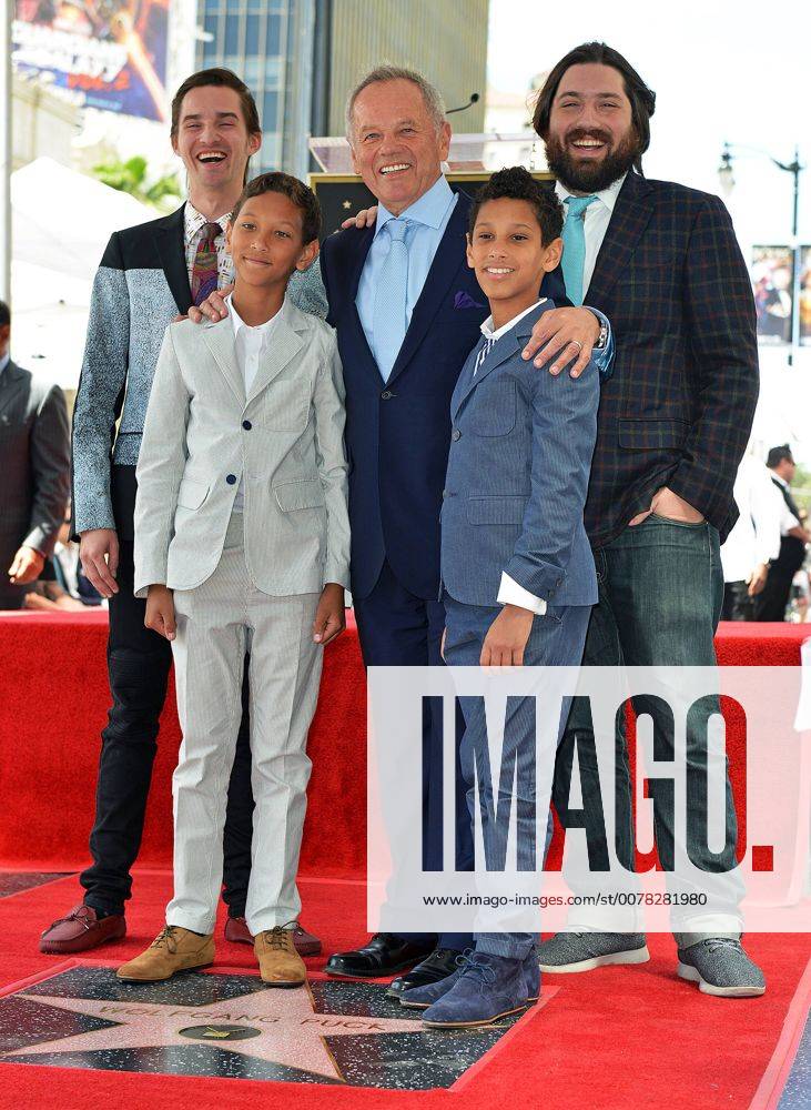 Chef Wolfgang Puck and his sons Byron, Alexander, Oliver and Cameron ...