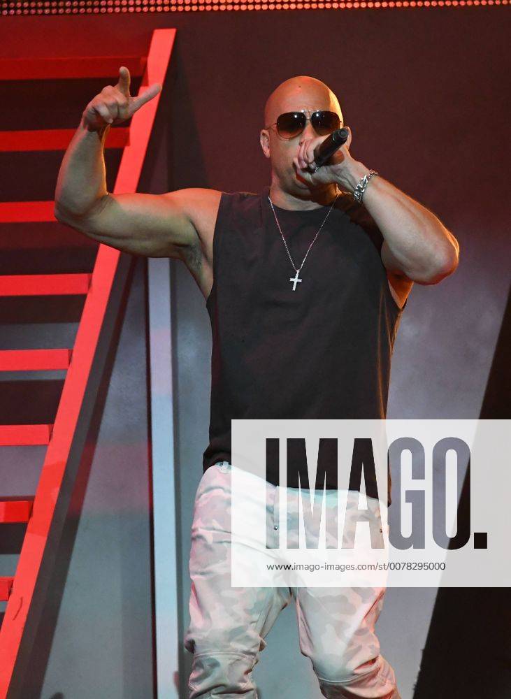 Latin artist Vin Diesel performs during the 2017 Billboard Latin Music ...