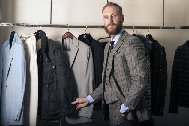 Joe Ottaway, personal shopper at Selfridges. London London England