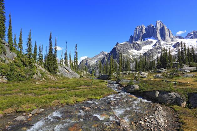 Bugaboo Spires, Bugaboo Mountains, British Columbia, Canada acp