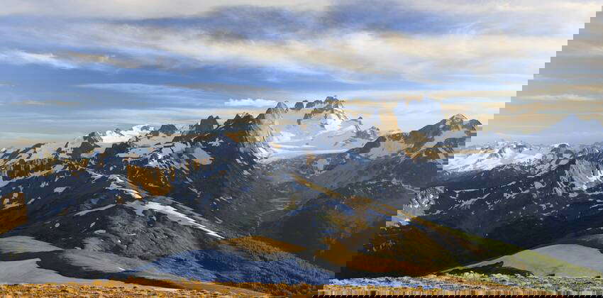 Howser Spire and Vowell Glacier in the Bugaboos, British Columbia ...