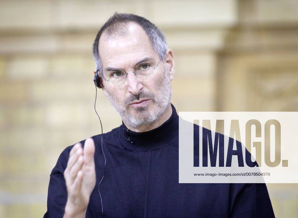Steven Paul JOBS, Geschaeftsfuehrer von Apple Steven Paul JOBS, co ...