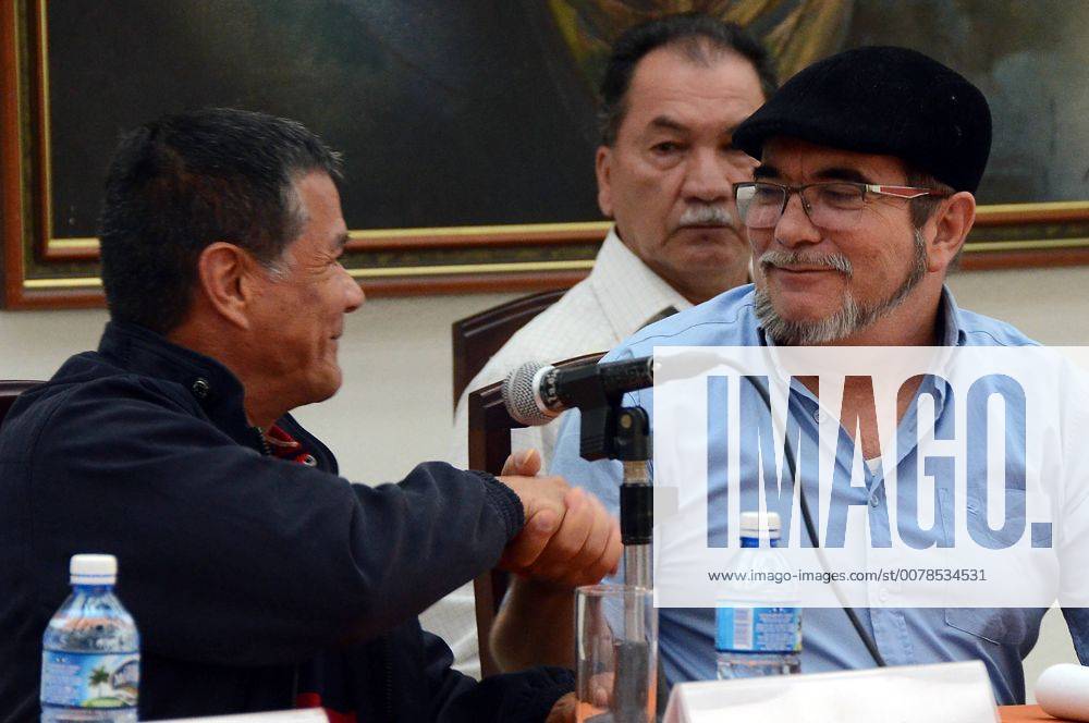 HAVANA, Rodrigo Londono, who is also known as Timoleon Jimenez, leader ...