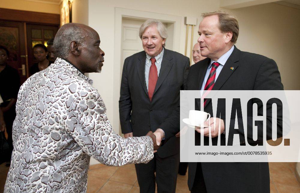 Dirk Niebel trifft mit dem Primierminister von Namibia, Nahas ANGULA ...