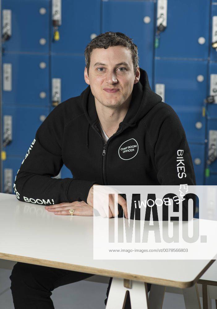 Robert Rowland, co founder of Boom Cycle, Holborn. Holborn London