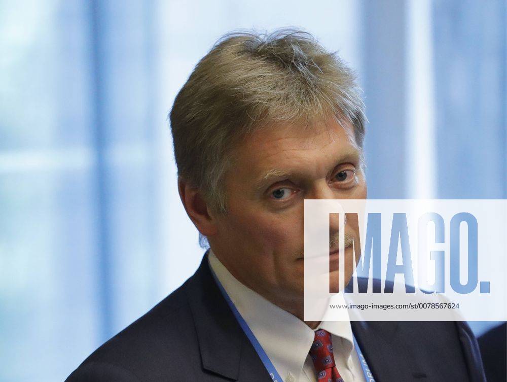 BEIJING, CHINA - : Russian Presidential Spokesman Dmitry Peskov seen ...