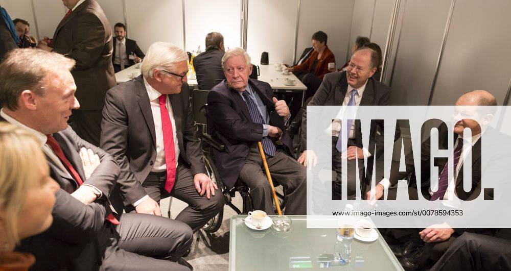 SPD - Parteitag in Hannover. Thomas Oppermann mit Frank-Walter ...