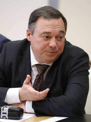 SOCHI, RUSSIA - : Albert Bakov, general director of the Corporate ...