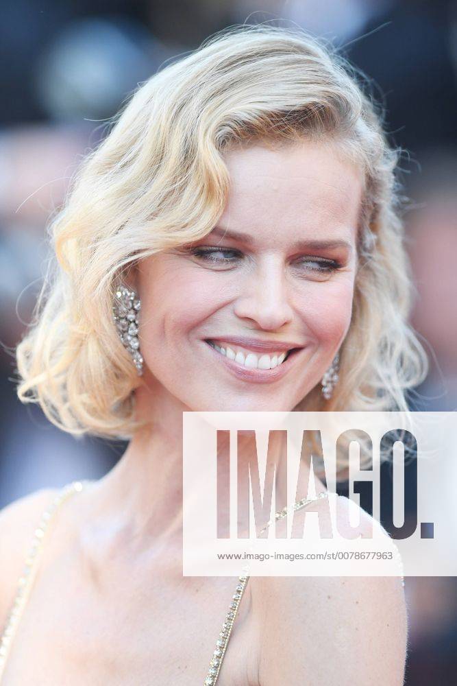Czech model Eva Herzigova attends the opening gala screening of Ismael s Ghost during the 70th
