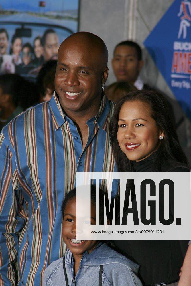 College Road Trip Premiere Barry Bonds, Liz Watson and daughter Aisha ...