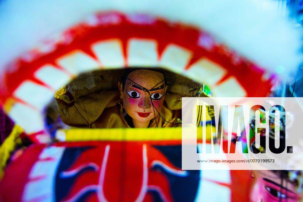 MEIZHOU, CHINA - JUNE 20: A muppet is seen during a muppet show on June ...