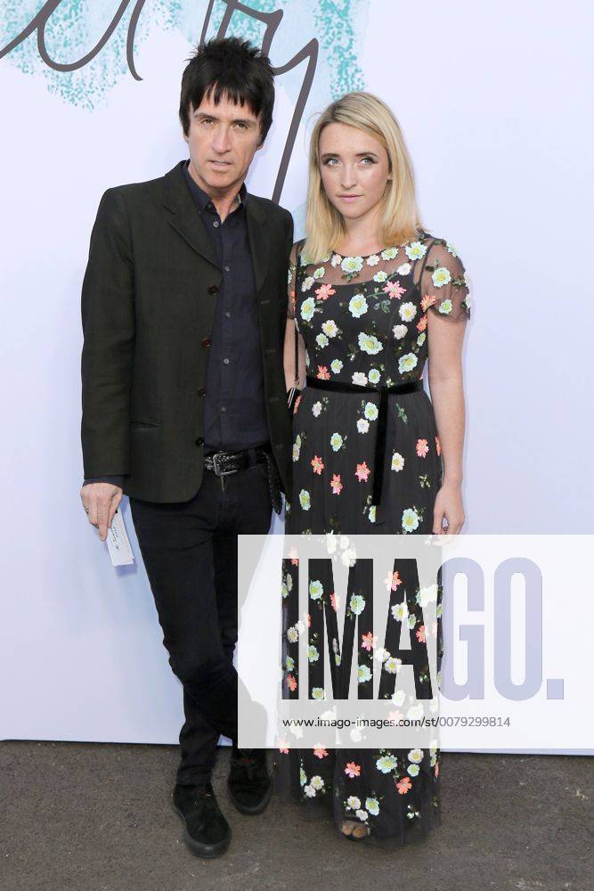 English musician Johnny Marr and Sonny Marr attend The Serpentine ...