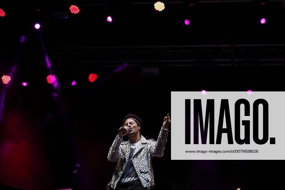 US jazz and soul singer Jose James performs at the Royal Botanical ...