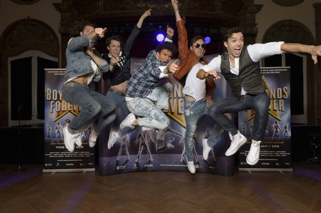 V.l. Hector Mitchell-Turner, Robbie Culley, Christopher Haul, David Lei Brandt, Josh Randall