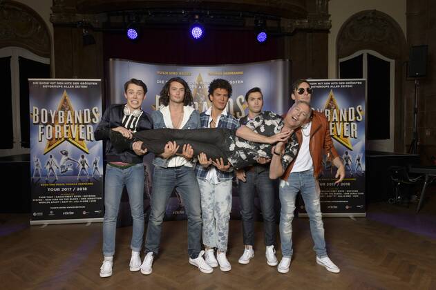 V.l. Hector Mitchell-Turner, Robbie Culley, Christopher Haul, David Lei Brandt, Josh Randall