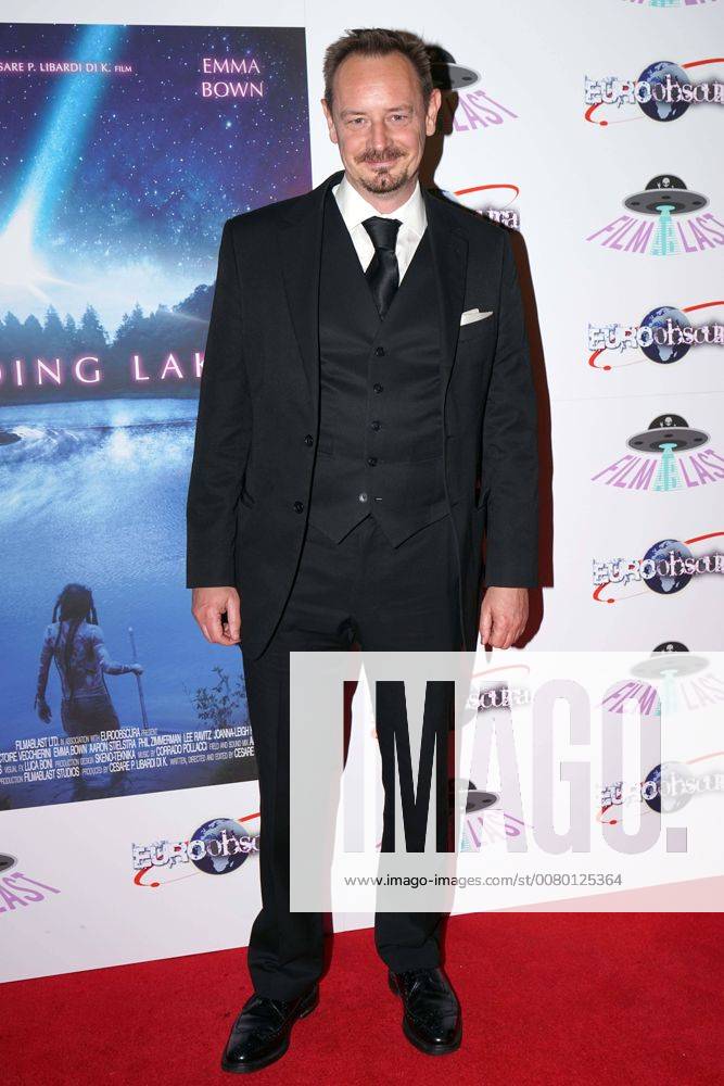 Steven Elder attends the Landing Lake Film Premiere in London ...