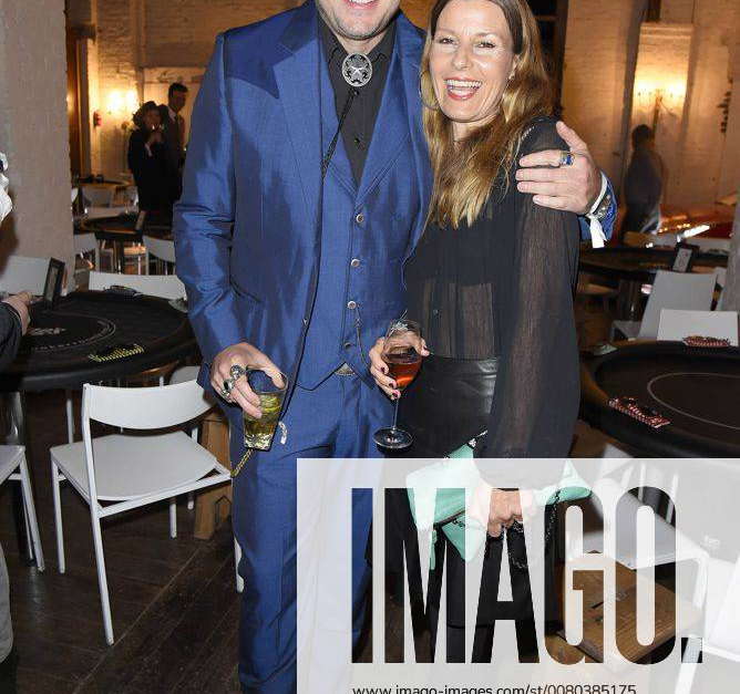 Sascha Vollmer The BossHoss with Girlfriend Jenny Stick at the Gamble ...