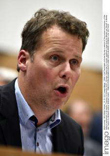 CD&V s Raf Terwingen pictured during a session of the temporary chamber ...