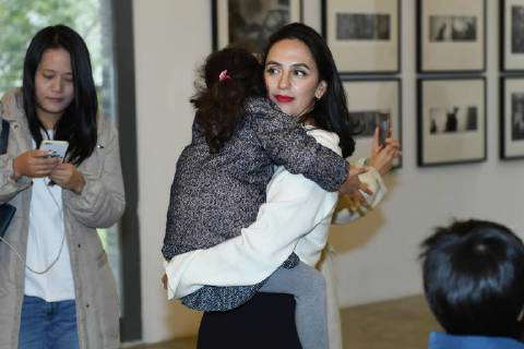 French photographer Anaistamo Martane, the wife of Chinese actor Liu Ye ...