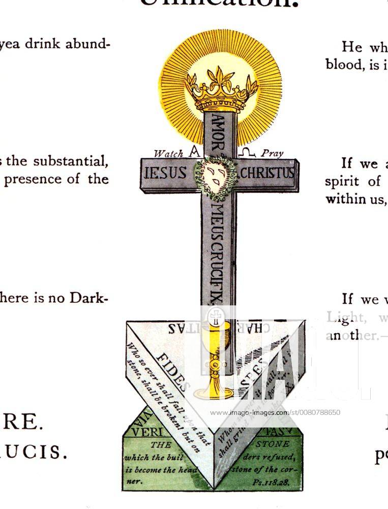 ROSICRUCIAN - THE SOLAR CROSS The primal symbol of the rosicrucians ...