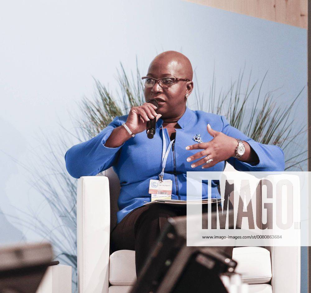 November 15, 2017 - Bonn, Germany - Gale Rigobert, Minister of ...