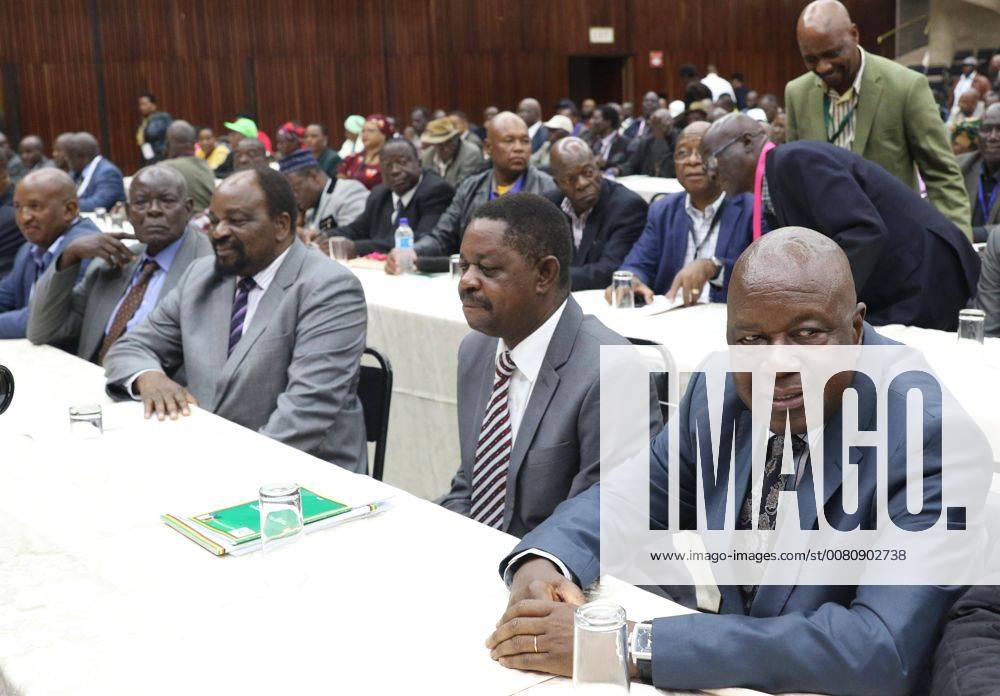(171119) -- HARARE, Nov. 19, 2017 -- Members of Zimbabwe s ruling Zanu ...