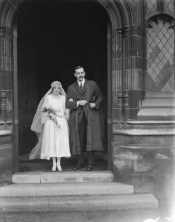 Wedding Miss Eileen Mary Rutherford the 20 year old daughter of Sir ...