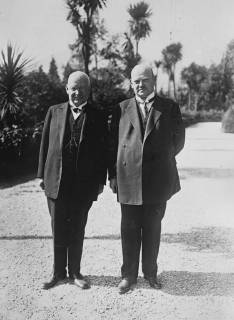 The Locarno Conference: Dr Luther, the German Chancellor (left), and Dr ...