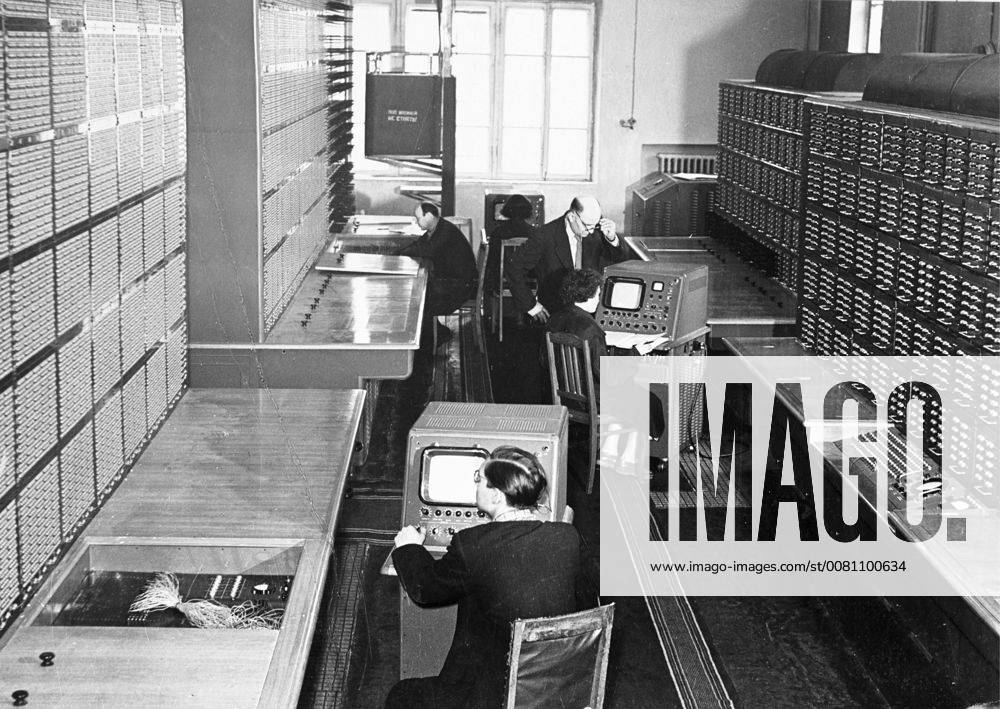 The Soviet EI-S (Special electro integrator) electronic computer, the ...