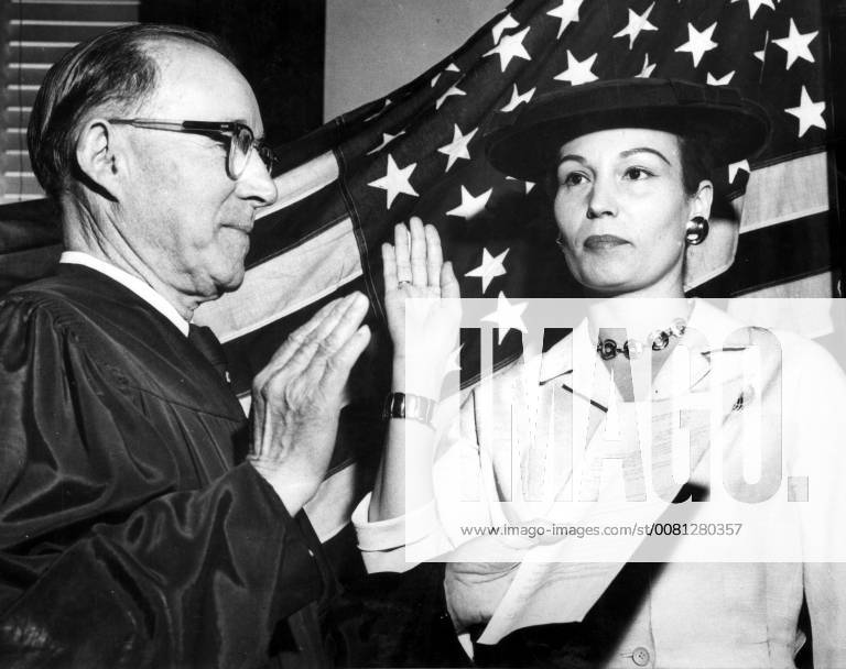 Baroness go Yankee. Judge Joseph Sam Perry administers the oath of ...