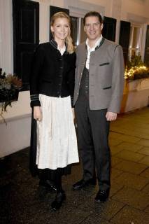 Liesl weapon and Andreas Bala at a musical reading of A ...