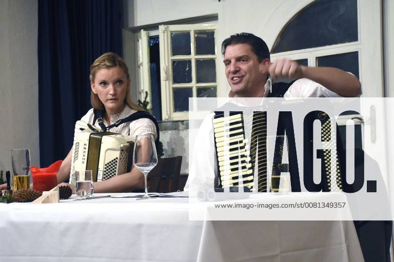 Liesl weapon and Andreas Bala at a musical reading of A ...