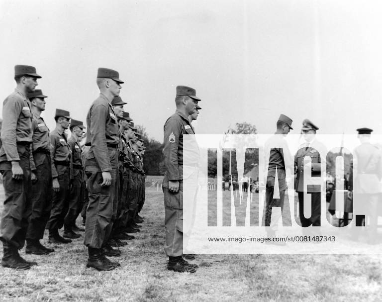GENERAL HANS SPIEDEL AT OPENING OF SMALL ARMS SHOOTING CHAMPIONSHIPS IN ...