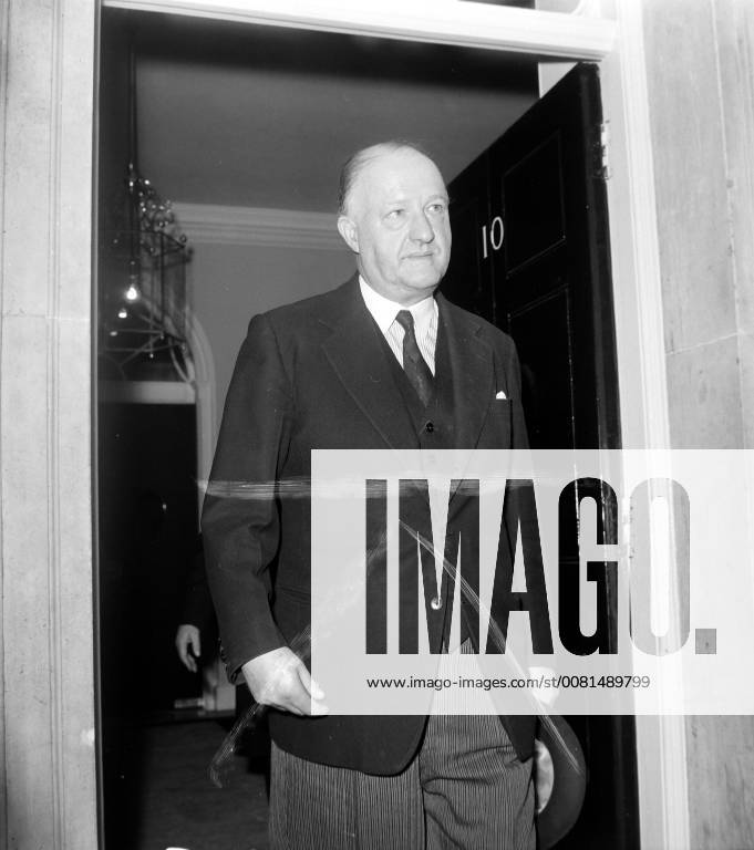 RICHARD AUSTEN BUTLER ARRIVES FOR TALKS WITH NEW PRIME MINISTER IN ...