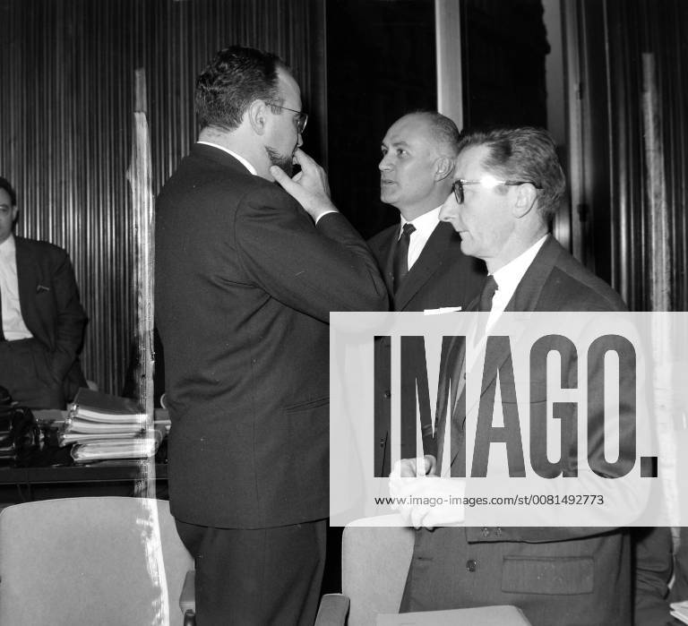 FRENCH MINISTER EDGAR PISANI LEAVES COMMON MARKET EEC MEETING IN ...