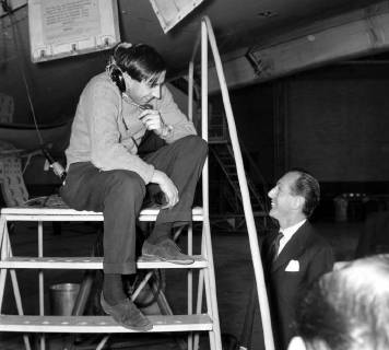 NEW BOAC CHAIRMAN GILES GUTHRIE TOUR INSPECTION IN LONDON WITH ABELL ...