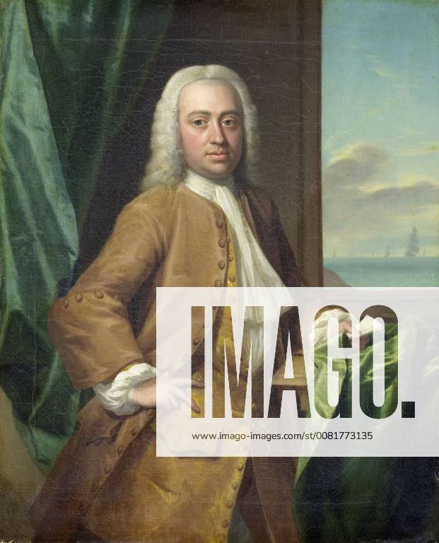 Portrait of Isaac Parker, Merchant from Middelburg, Philip van Dijk