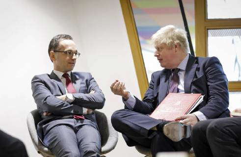Federal Foreign Minister Heiko Maas, SPD, meets Polish Foreign Minister ...