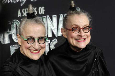 Jacqueline Robbins and Joyce Robbins at the premiere of the second ...