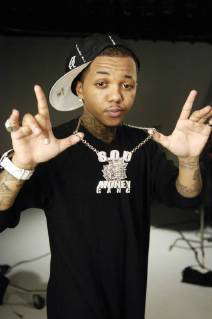 Rapper Arab on set for Soulja Boy Tell Em music video on in Los Angeles ...