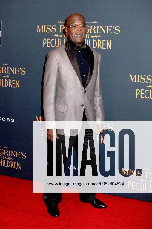 Samuel L. Jackson arriving at the premiere of Miss Peregrine s Home for ...